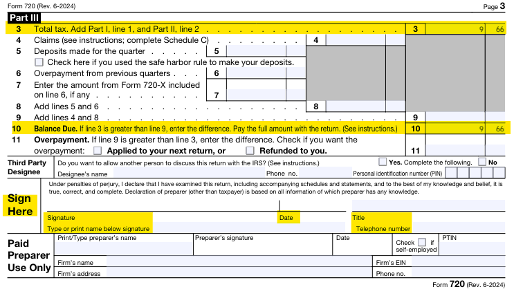 Completing IRS Form 720 (PCORI) Fee – ICHRA2